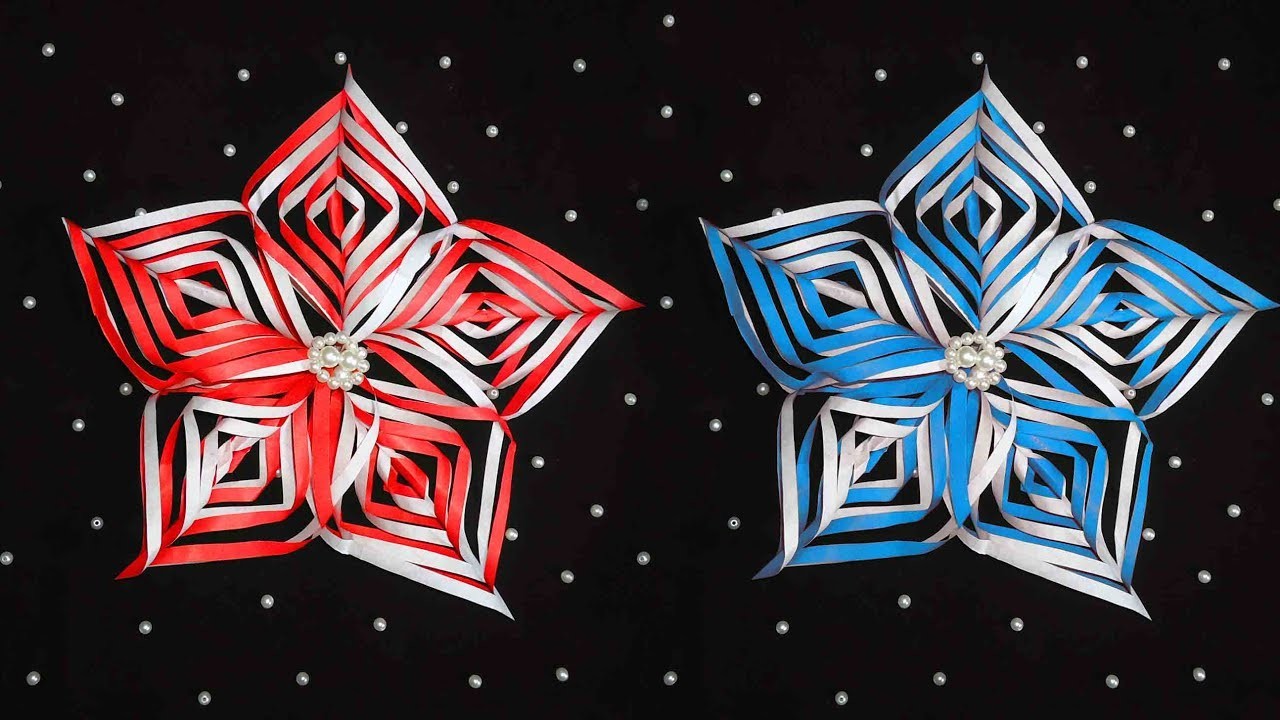 How To Make A 3D Paper Snowflake Step By Step How To Make A Paper how-to-make-a-3d-paper-snowflake-step-by-step-how-to-make-a-paper