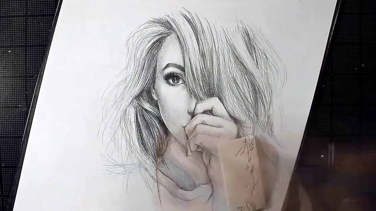How To Draw A Realistic Face For Beginners Realistic Pencil Drawing