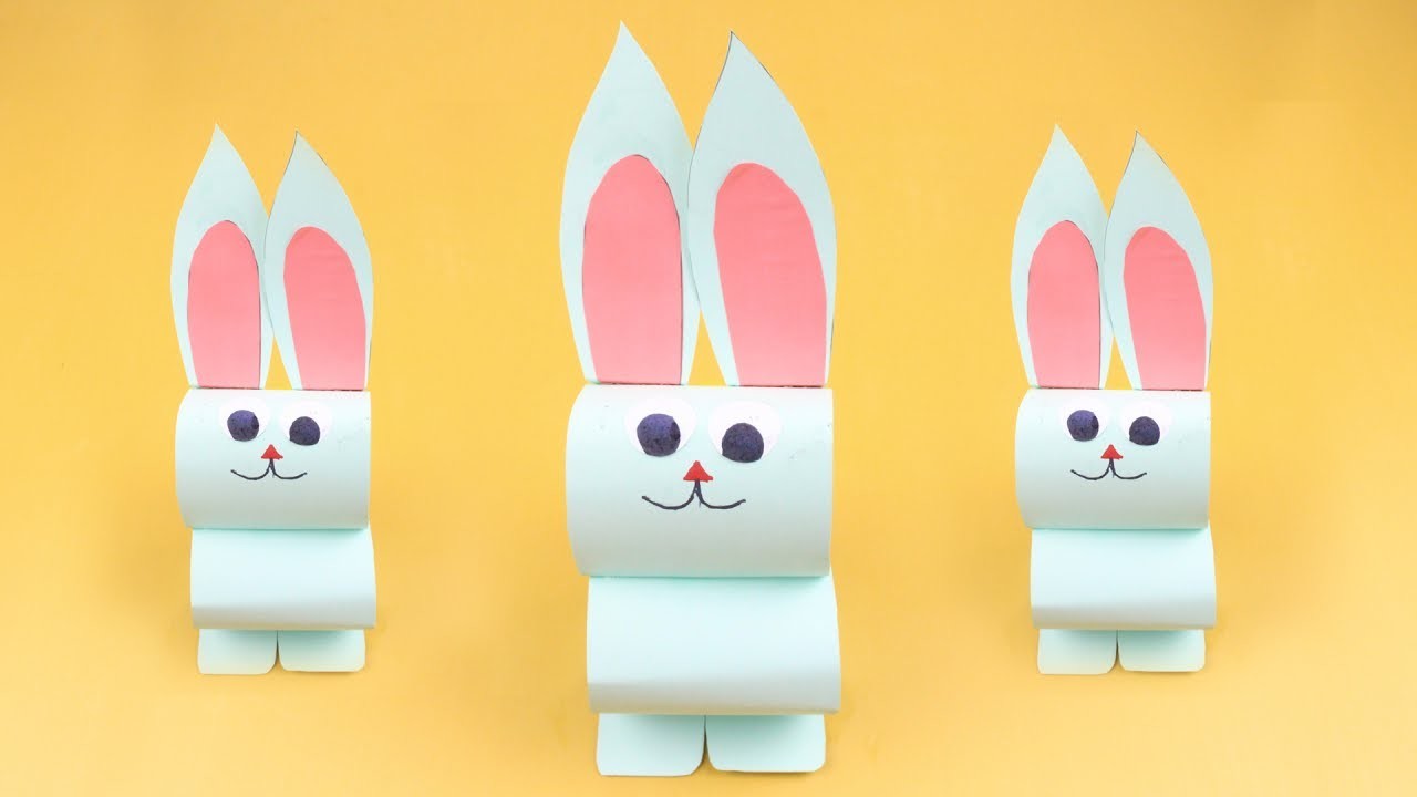 Paper Rabbit How To Make Paper Rabbit Easy Animal Origami Rabbit