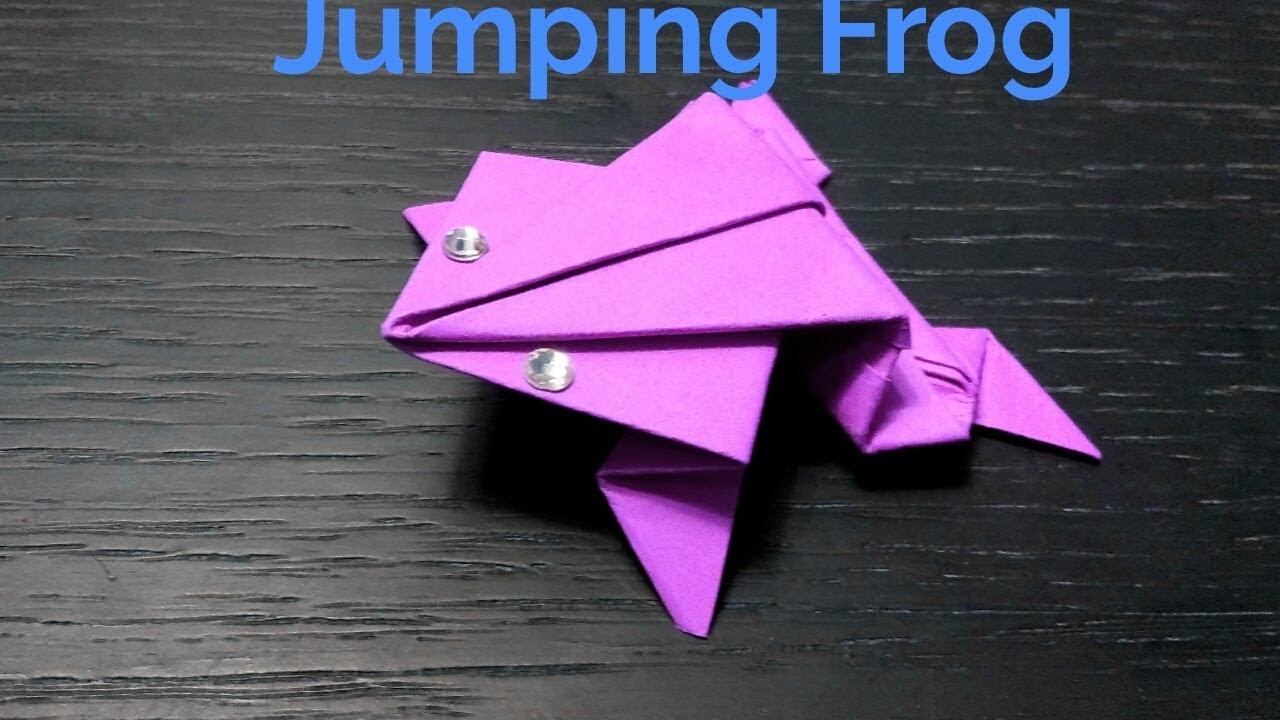 how-to-make-a-paper-frog-that-jumps-high-and-far-origami-jumping-frog-easy-easy-origami-tutorial