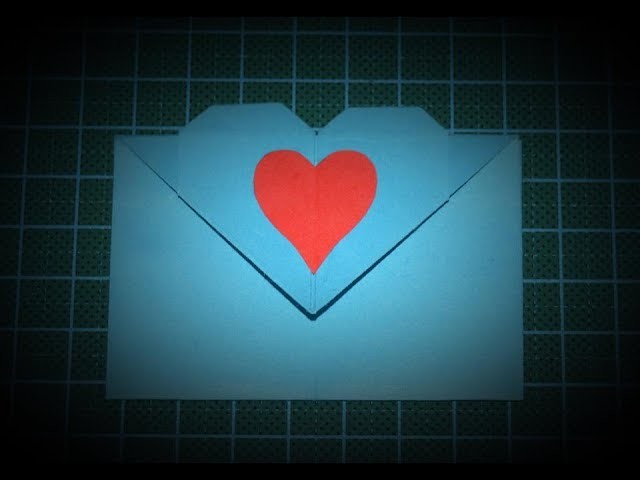 How To Make Origami Envelope With A Heart Origami Heart Shaped Envelope How To Make Origami Envelope With A Heart Origami Heart Shaped Envelope