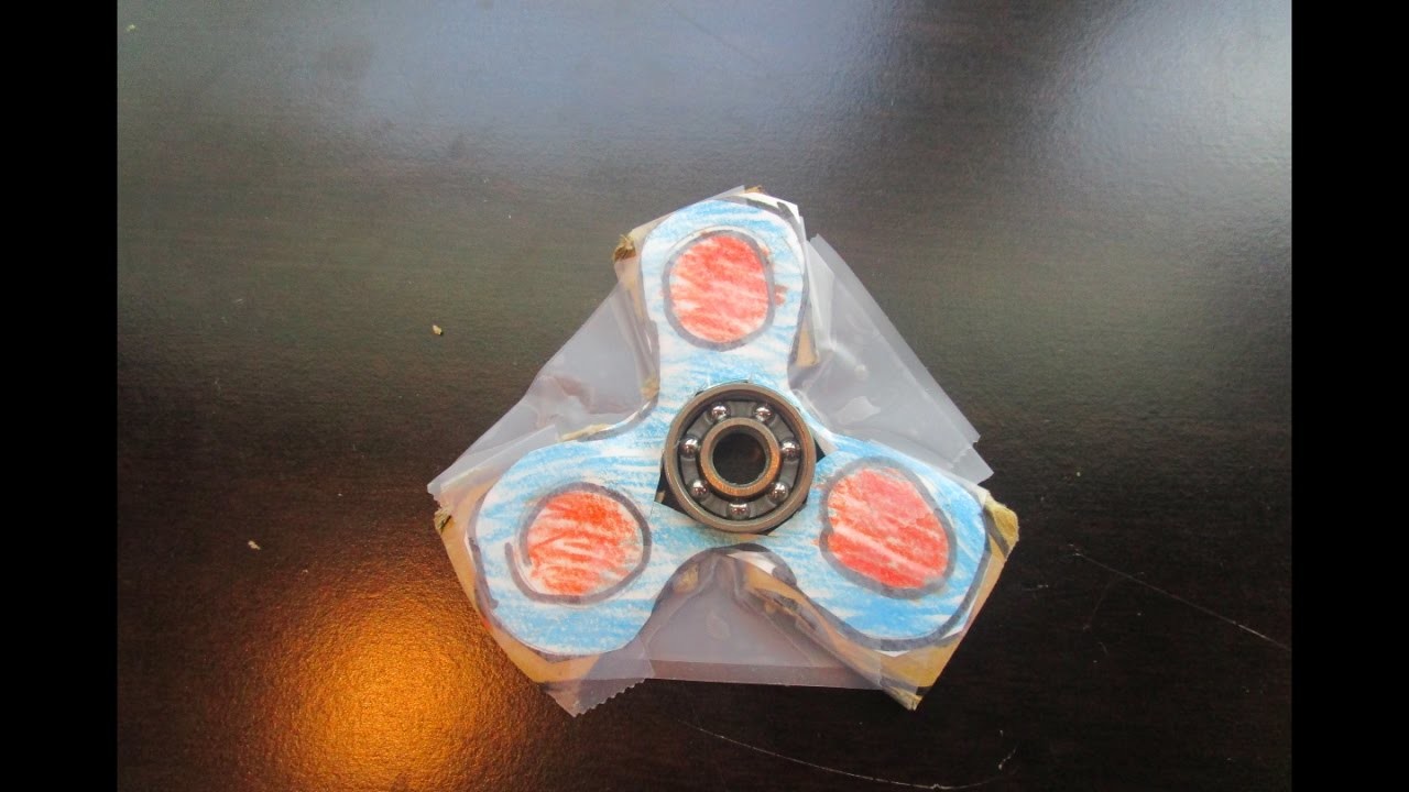 DIY PAPER FIDGET SPINNER