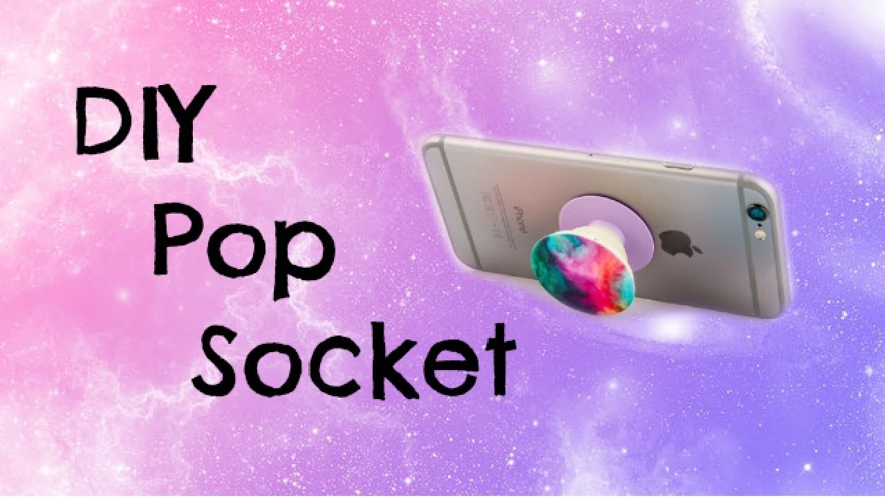 DIY Pop Socket Easy How To Make A Pop Socket