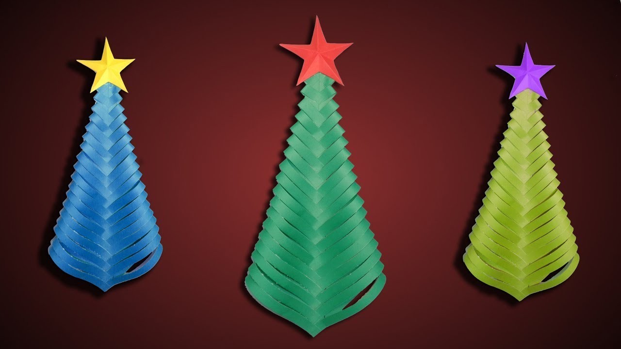 how-to-make-an-easy-paper-christmas-tree-diy-origami-christmas-crafts