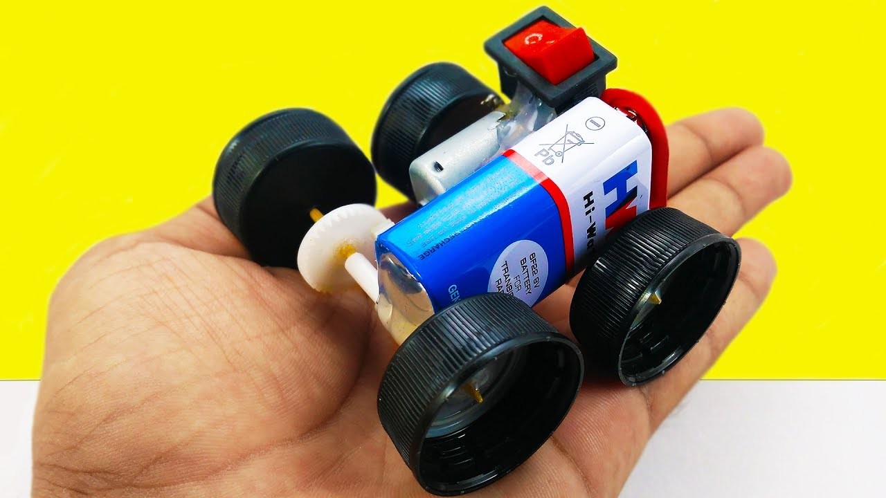How To Make A Mini Electric CAR TOY With DC Motor Easy Science Project how-to-make-a-mini-electric-car-toy-with-dc-motor-easy-science-project