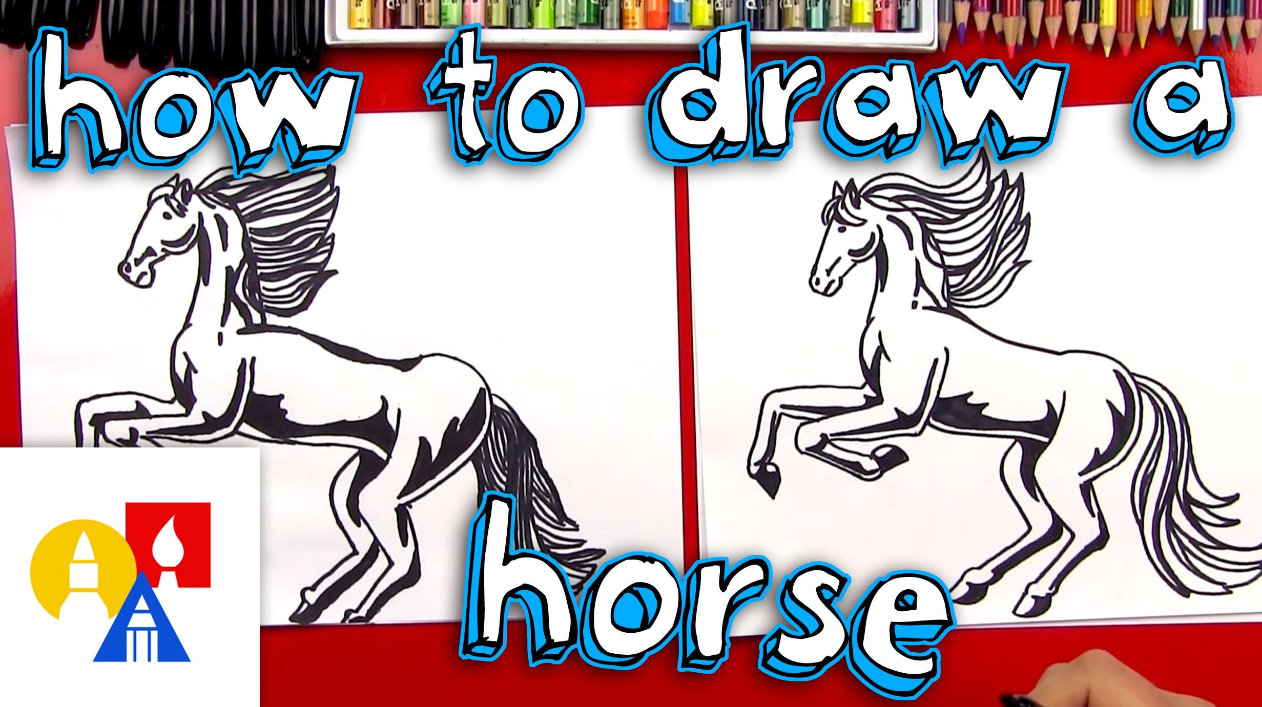 How To Draw A Realistic Horse (Part 1) How To Draw A Realistic Horse (Part 1)