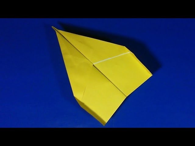 How To Make Simple Paper Airplanes Far Flying Paper Airplanes Flying 