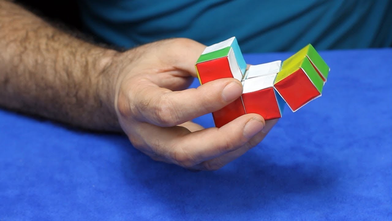 How To Make An INFINITY CUBE Out Of Paper 