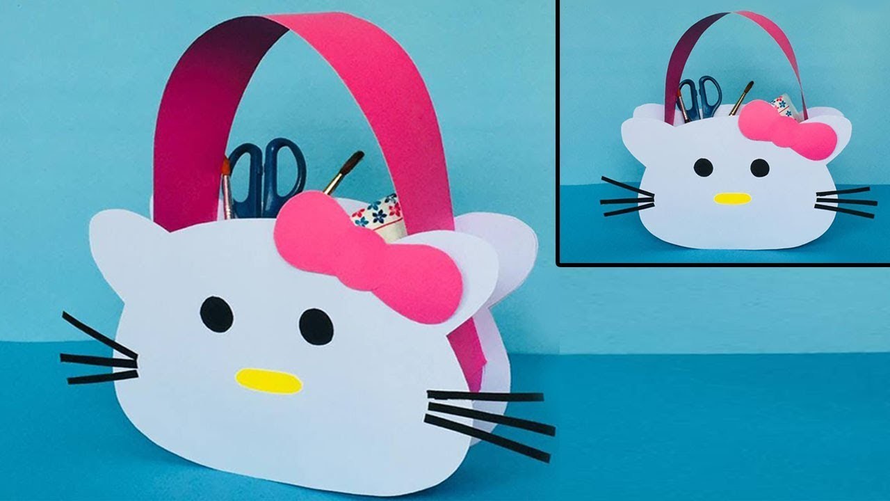 DIY Hello Kitty Paper Bag How To Make A Paper Bag Easy And Cute Paper DIY Hello Kitty Paper Bag How To Make A Paper Bag Easy And Cute Paper