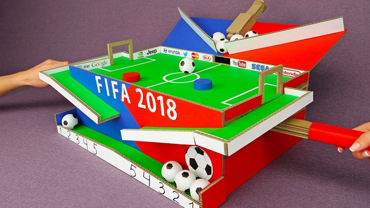How To Build Amazing Football Table Game For 2 Players How To Build Amazing Football Table Game For 2 Players