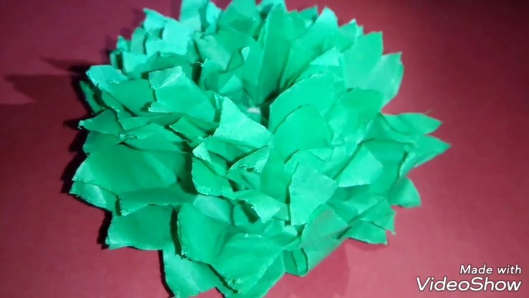 How To Make Artificial Flowers From Paper