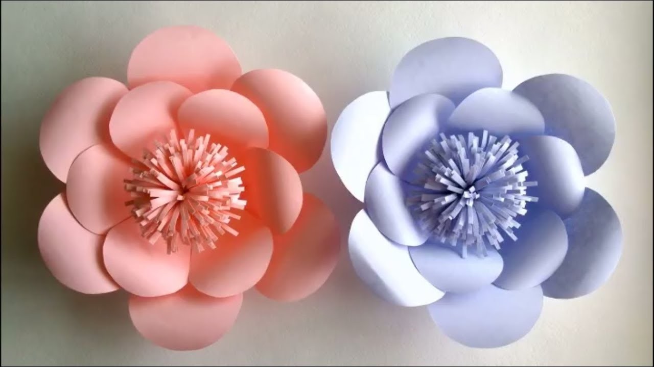 Cardstock Paper Flowers Design Here Comes Petal 140 In Medium Size 15 16 Make Your 