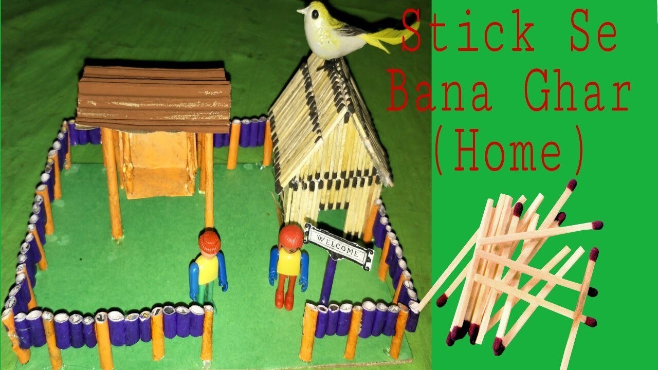 How To Make House With Match With Glue how To Make House From how-to-make-house-with-match-with-glue-how-to-make-house-from