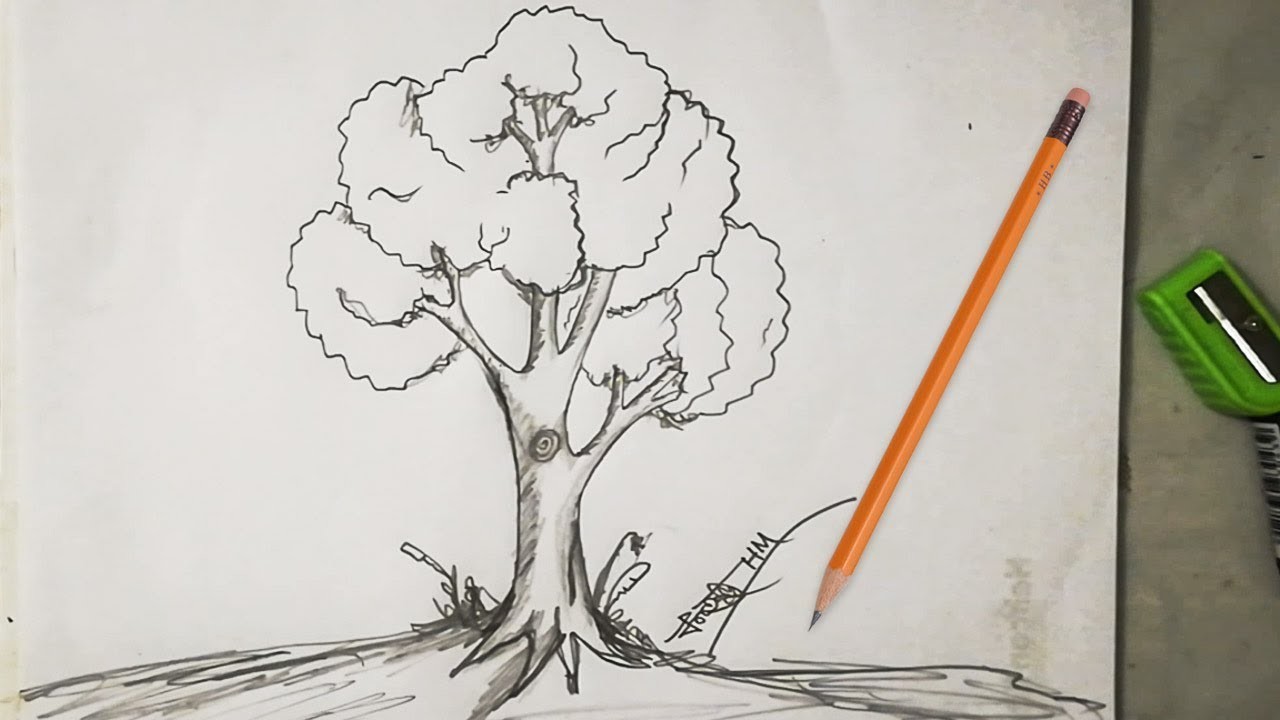 Simple Pencil Sketch Drawing For Beginners Pencildrawing2019