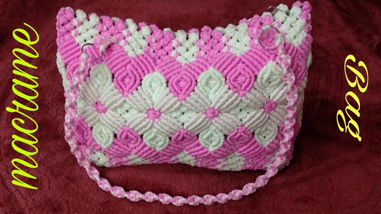 How To Make Macrame Bag Simple Design how-to-make-macrame-bag-simple-design