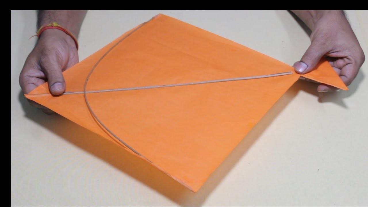 Kite Making How To Make A Simple Indian Kite At Home Life Hacks 