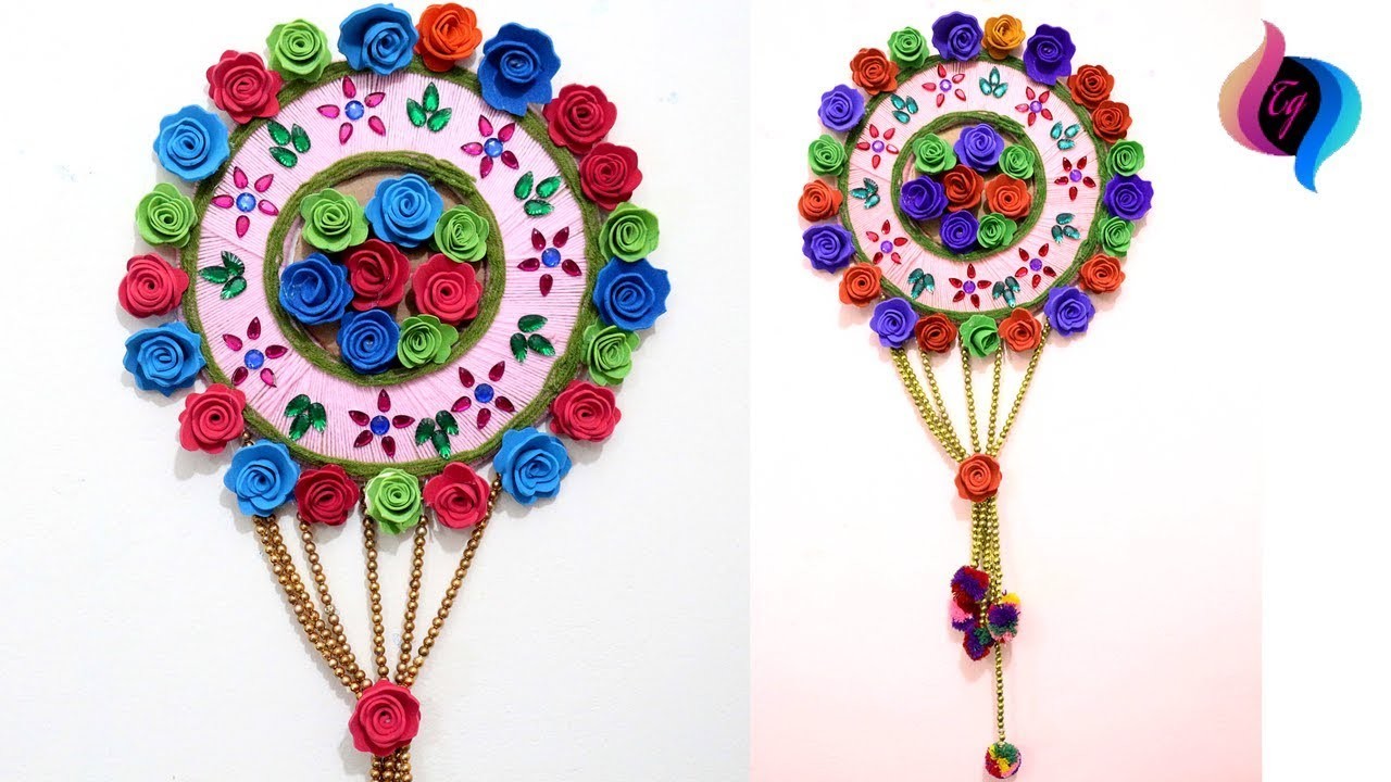 Paper Craft Ideas For Decoration Step By Step Handmade Decorative Items For Wall