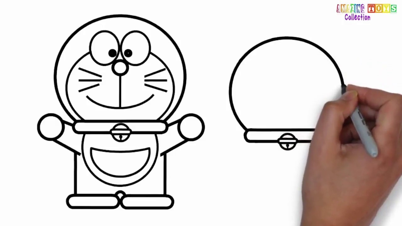 Draw Doraemon Easy Step By Step Guide