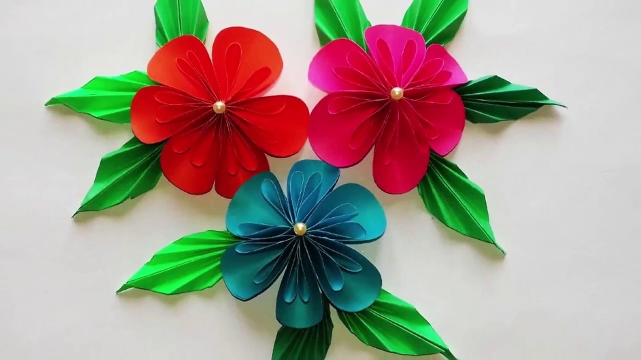 How To Make Blumen Aus Papier DIY Paper Flower