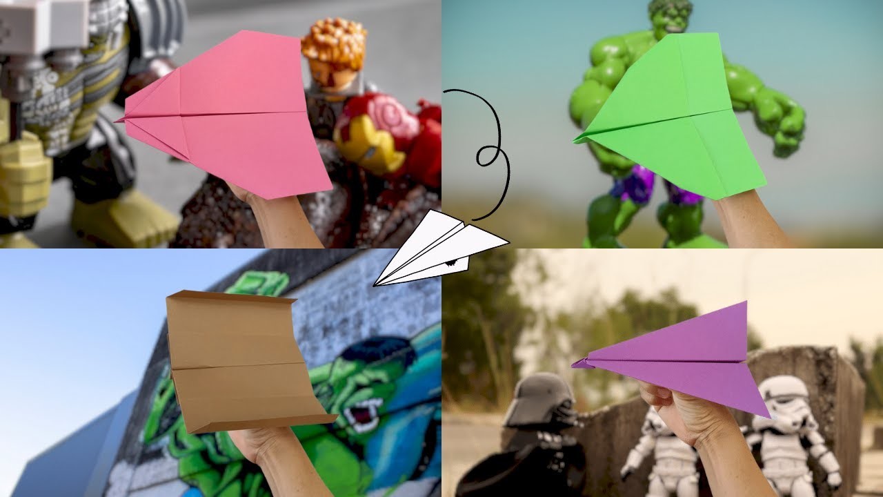 How To Make 4 Different Paper Airplanes How To Make A Paper Airplane That Goes Very Far how-to-make-4-different-paper-airplanes-how-to-make-a-paper-airplane-that-goes-very-far