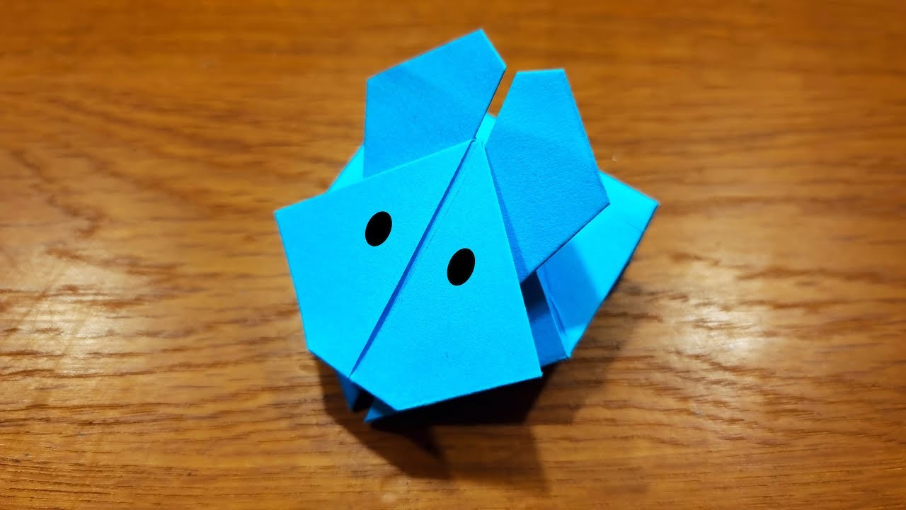 How To Make A Paper Jumping Rabbit Fun Easy Origami