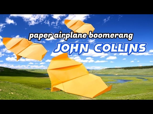 How To Make Paper Airplane John Collins Boomerang Paper Airplane Set A how-to-make-paper-airplane-john-collins-boomerang-paper-airplane-set-a