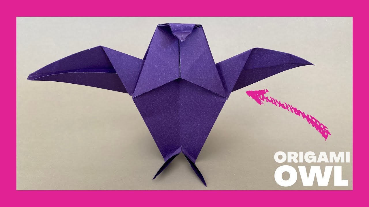How to Make a Paper Owl, Easy Origami Owl