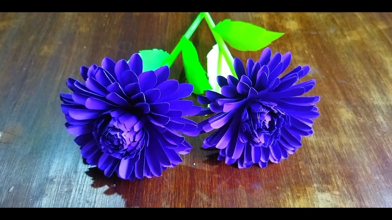 DIY Paper Flower Easy And Beautiful Paper Flowers diy-paper-flower-easy-and-beautiful-paper-flowers