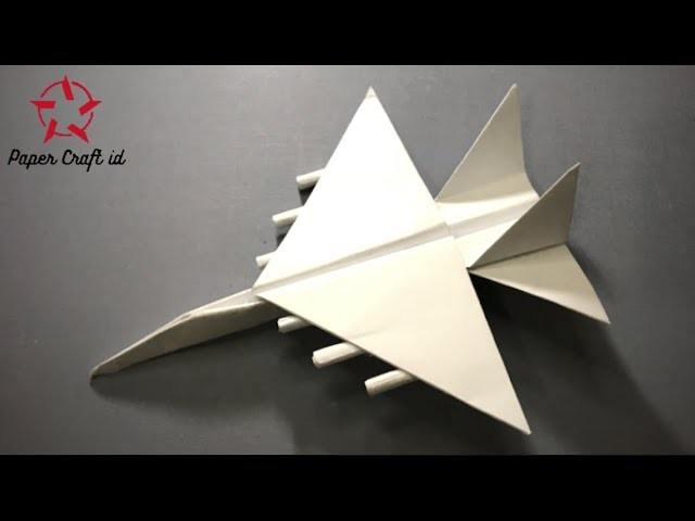 DIY Teaches How To Make A FIGHTER Airplane With Rockets From A4 Paper papercrafta4 diy-teaches-how-to-make-a-fighter-airplane-with-rockets-from-a4-paper-papercrafta4